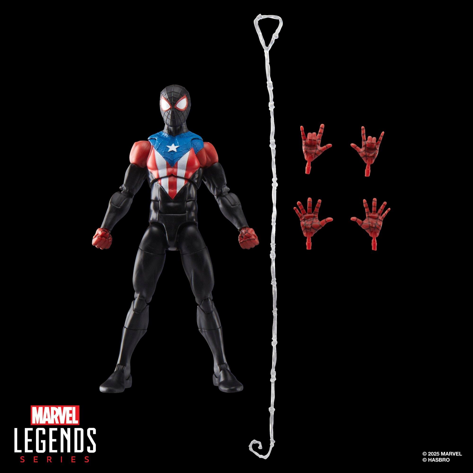 Marvel Legends Series Gamerverse Miles Morales Boricua Suit - Hasbro Pulse