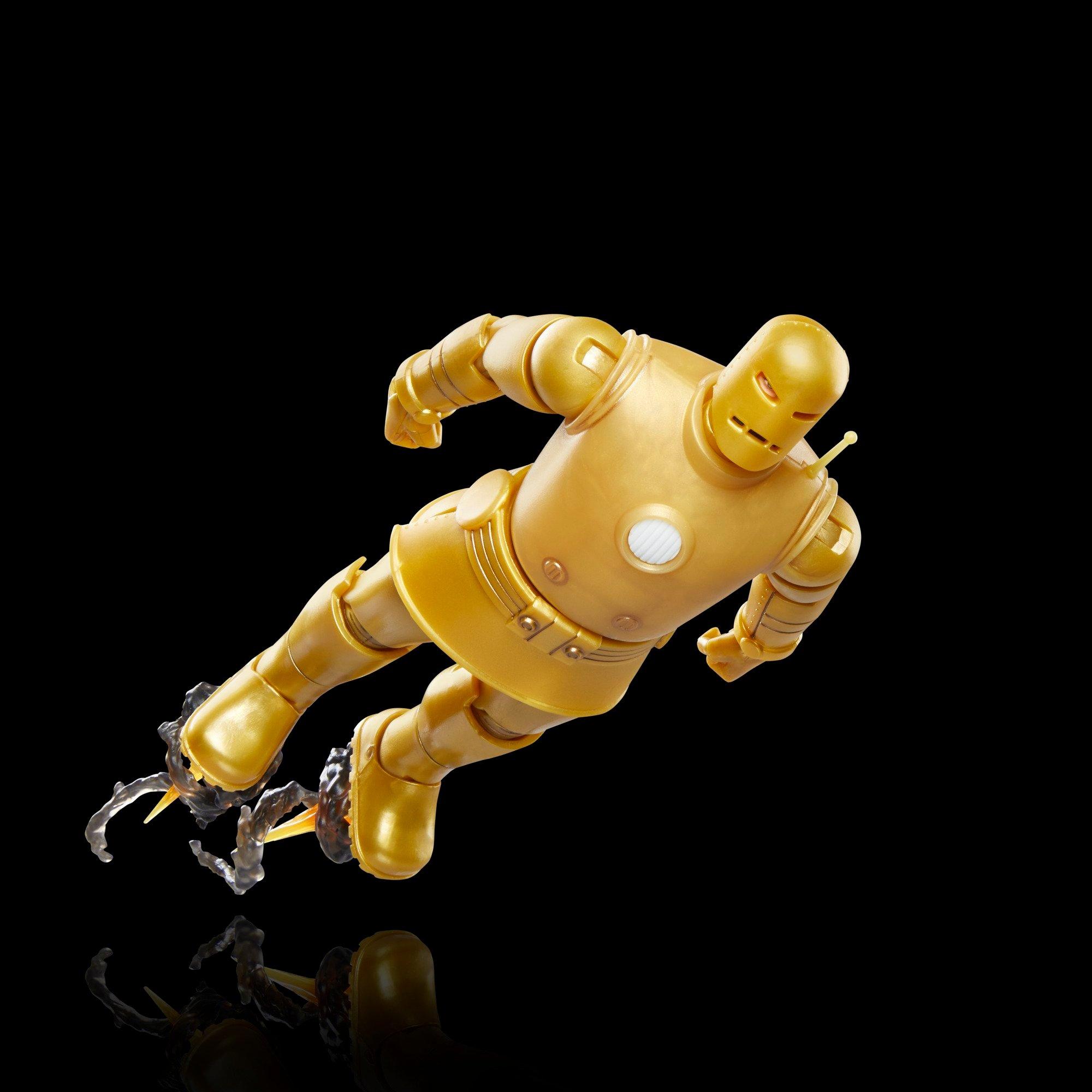 Marvel Legends Series Iron Man (Model 01 - Gold) - Hasbro Pulse