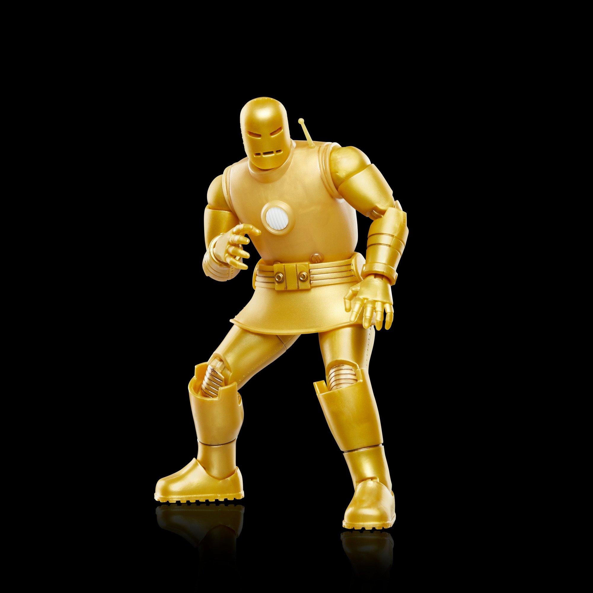 Marvel Legends Series Iron Man (Model 01 - Gold) - Hasbro Pulse