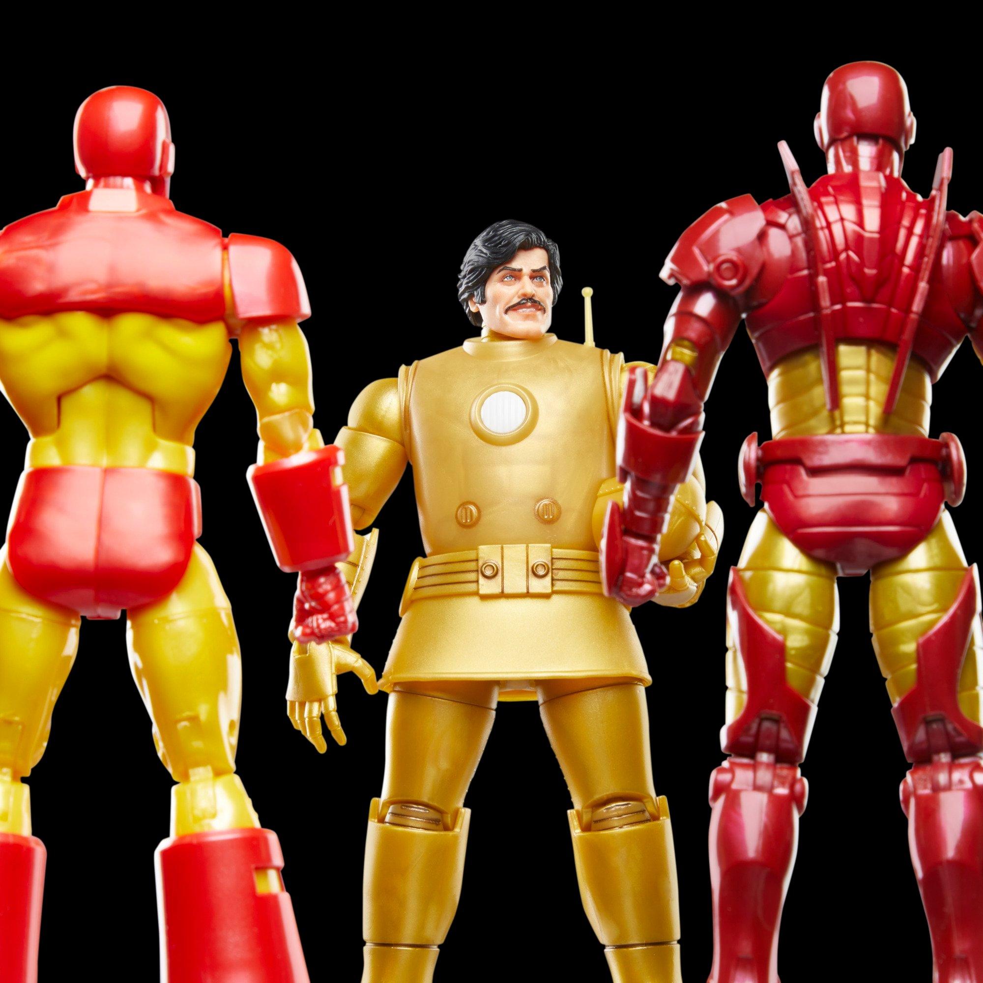 Marvel Legends Series Iron Man (Model 01 - Gold) - Hasbro Pulse