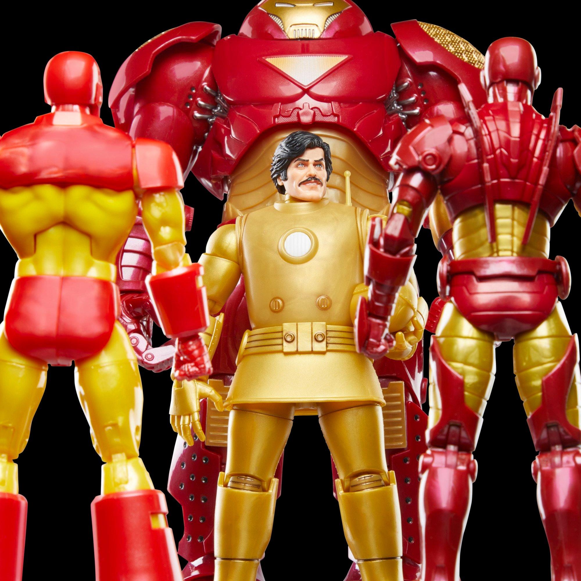 Marvel Legends Series Iron Man (Model 01 - Gold) - Hasbro Pulse
