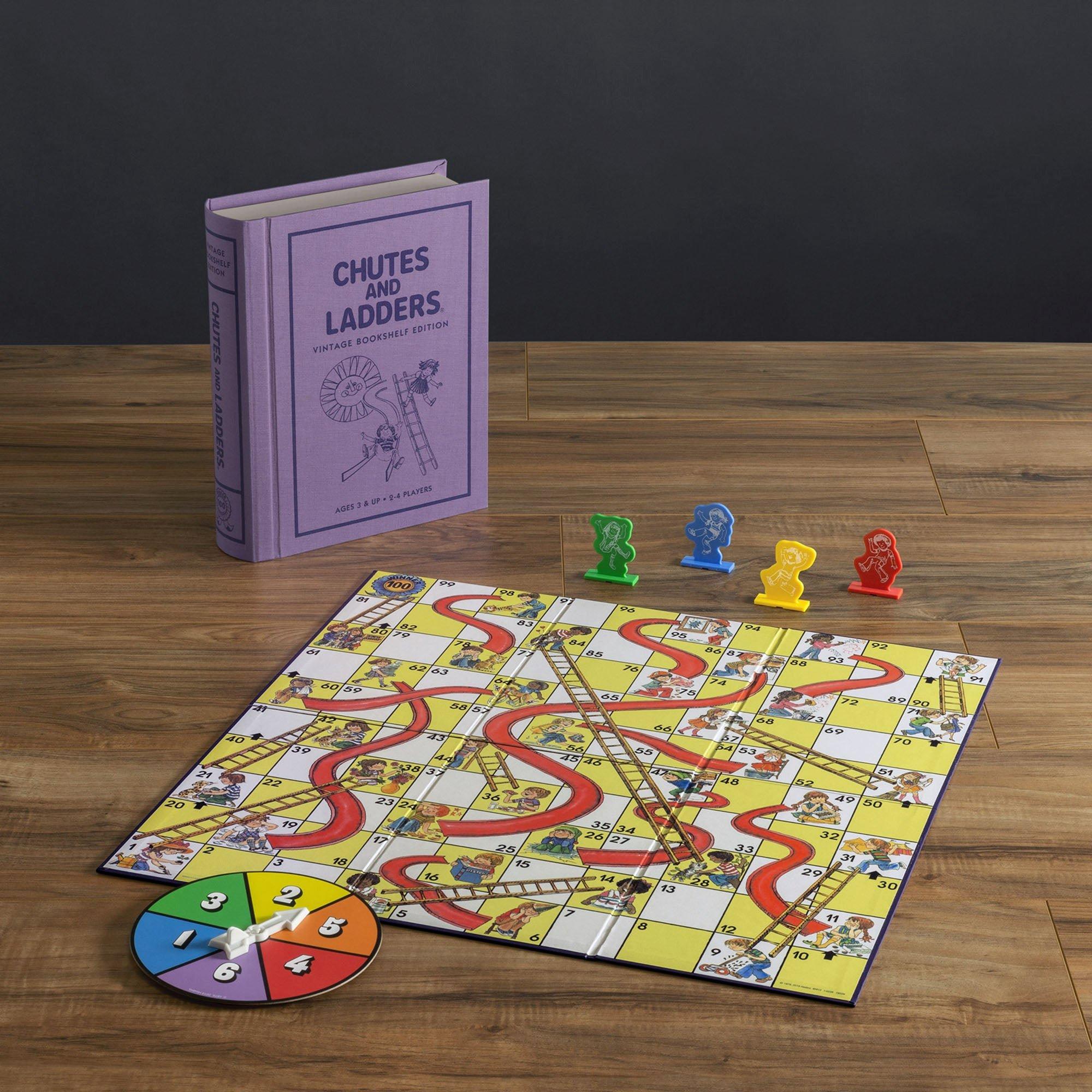 Chutes And Ladders Vintage Bookshelf Edition - Hasbro Pulse